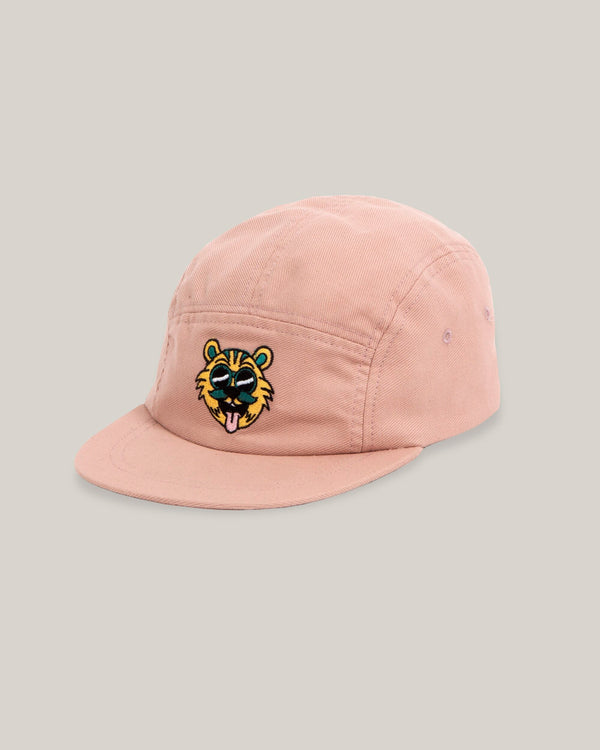 Yeye 5 Panel Cap Light Pink - 100% Organic Cotton - Brava Fabrics partners