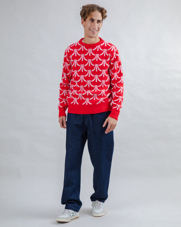 Atari Sweater Monogram Jacquard - Brava Fabrics partners