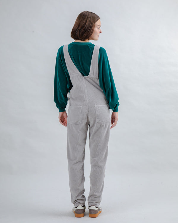 Corduroy Overall Grey – 100% Organic Cotton - Brava Fabrics partners