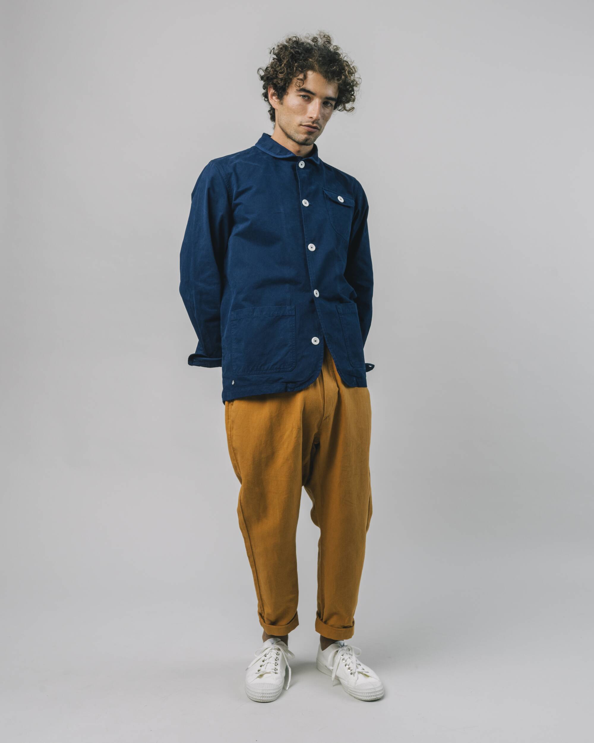 Ocean Workwear Jacket - Organic Cotton - Brava Fabrics - Brava Fabrics ...