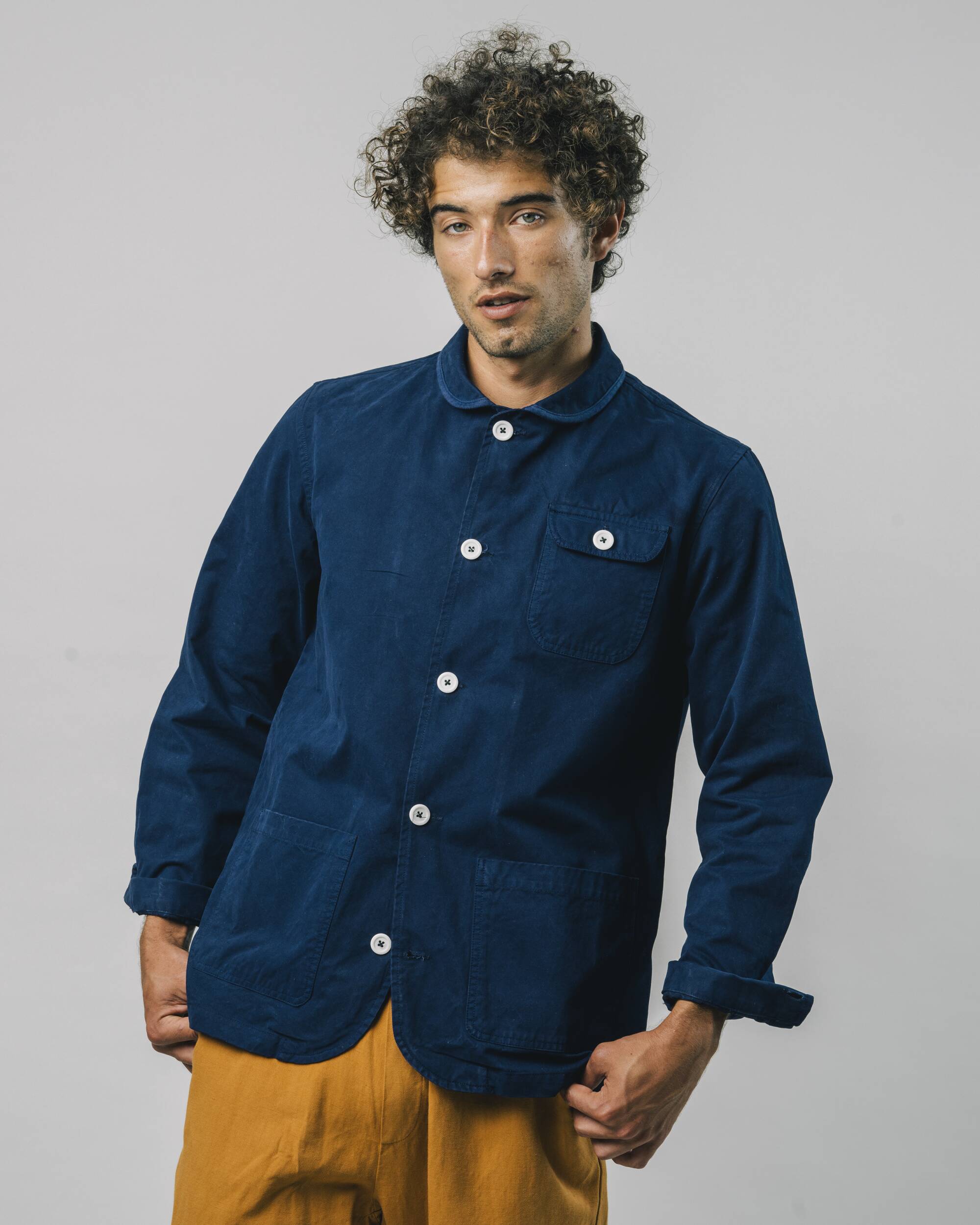 Ocean Workwear Jacket - Organic Cotton - Brava Fabrics - Brava Fabrics ...