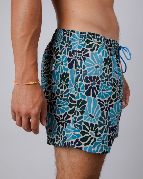 Spring Swimwear Blue - 100% Recycled Polyester - Brava Fabrics partners