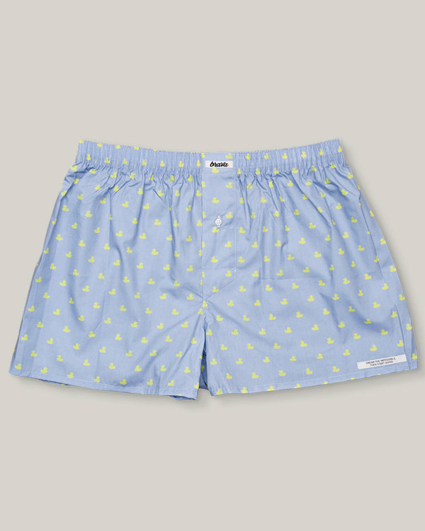 Leo's Rubber Duckie Boxer Shorts - Brava Fabrics partners